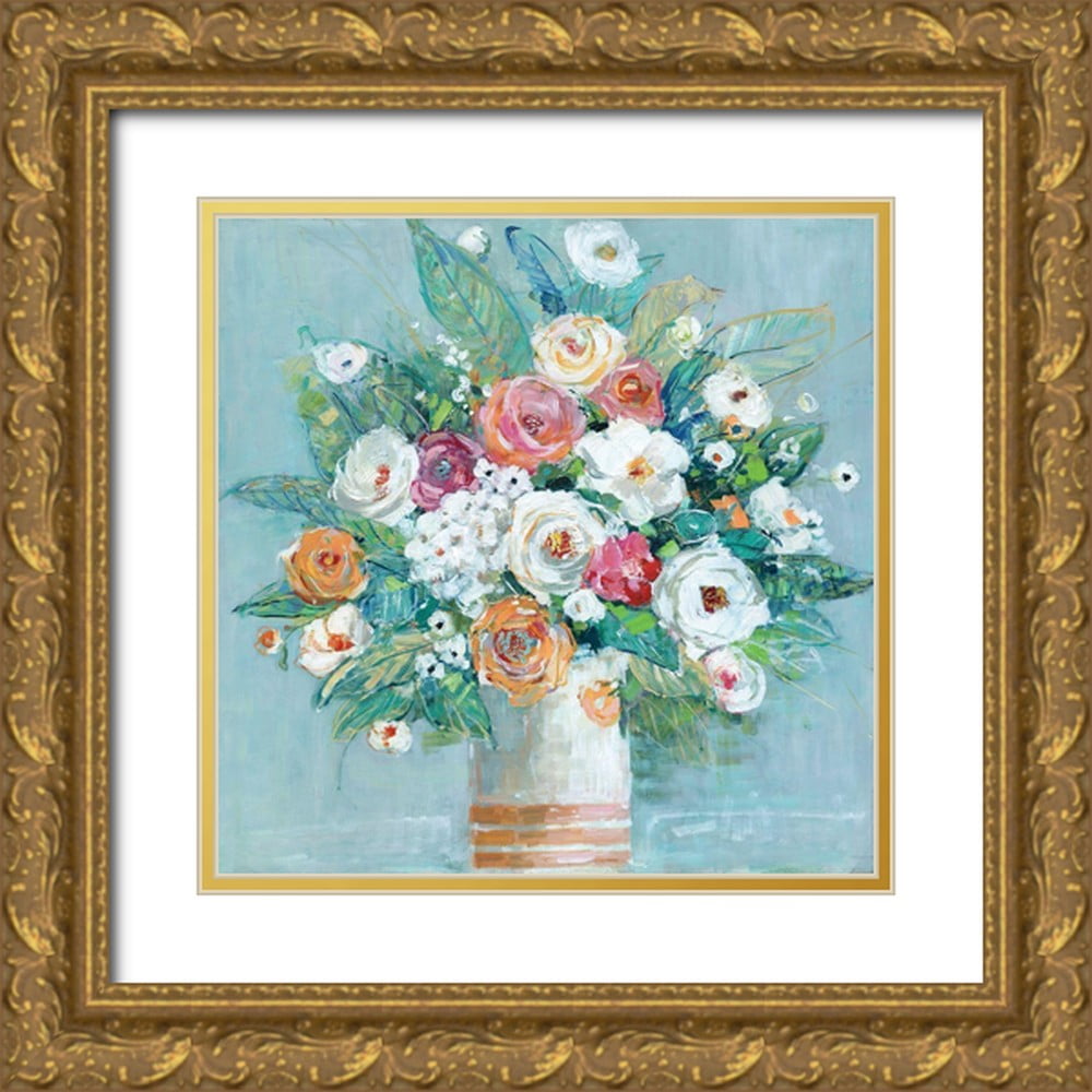 Swatland, Sally 12x12 Gold Ornate Wood Framed with Double Matting ...