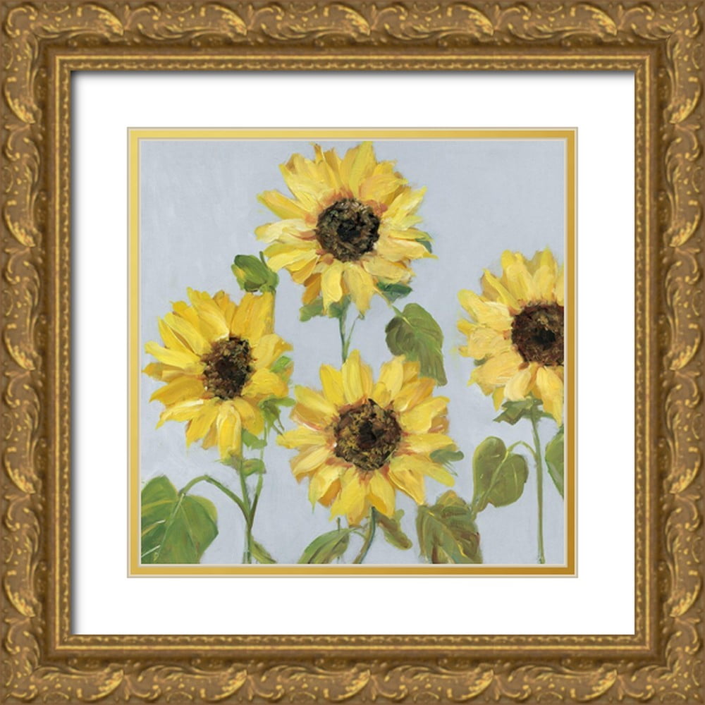 Swatland, Sally 12x12 Gold Ornate Wood Framed with Double Matting ...