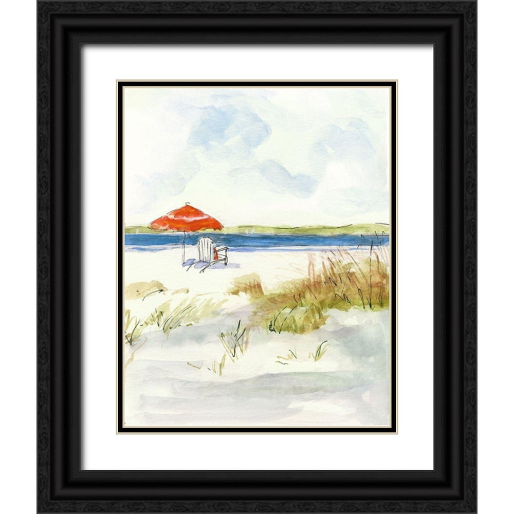 Swatland, Sally 12x14 Black Ornate Wood Framed with Double Matting Museum Art Print Titled ...