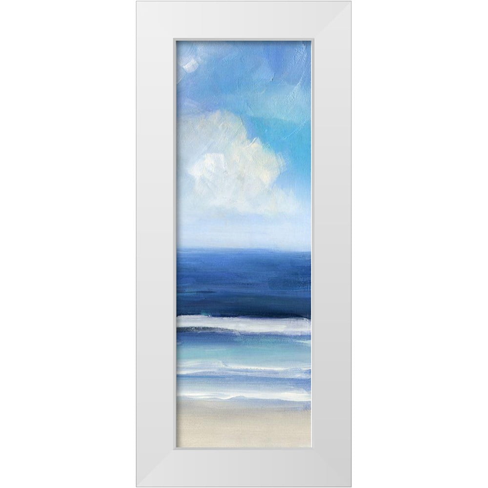 Swatland, Sally 13x32 White Modern Wood Framed Museum Art Print Titled ...