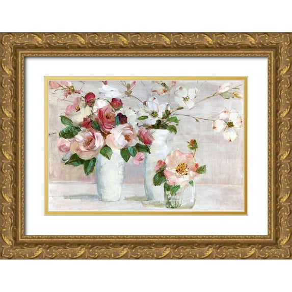 Swatland, Sally 14x11 Gold Ornate Wood Framed with Double Matting ...