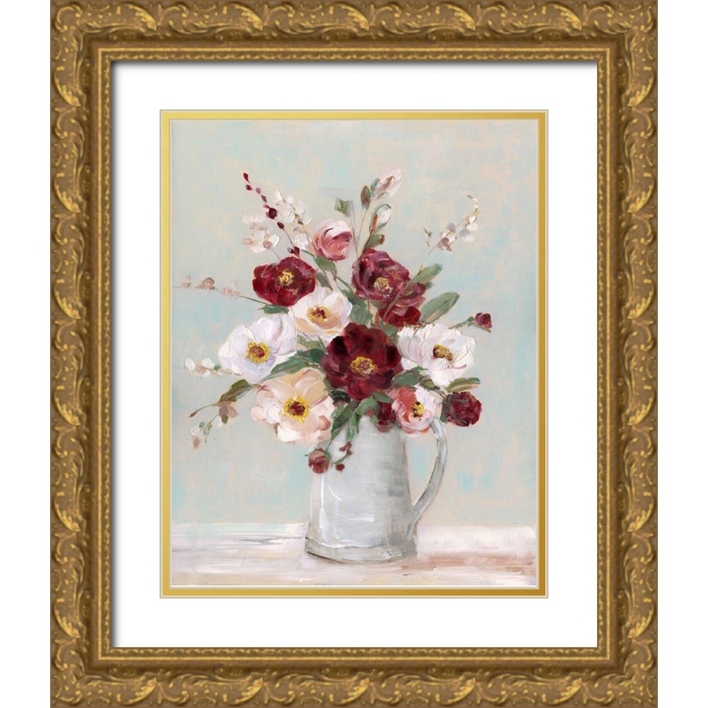 Swatland, Sally 15x18 Gold Ornate Wood Framed with Double Matting ...