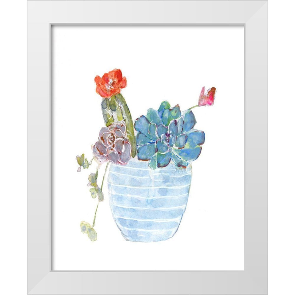 Swatland, Sally 15x18 White Modern Wood Framed Museum Art Print Titled ...