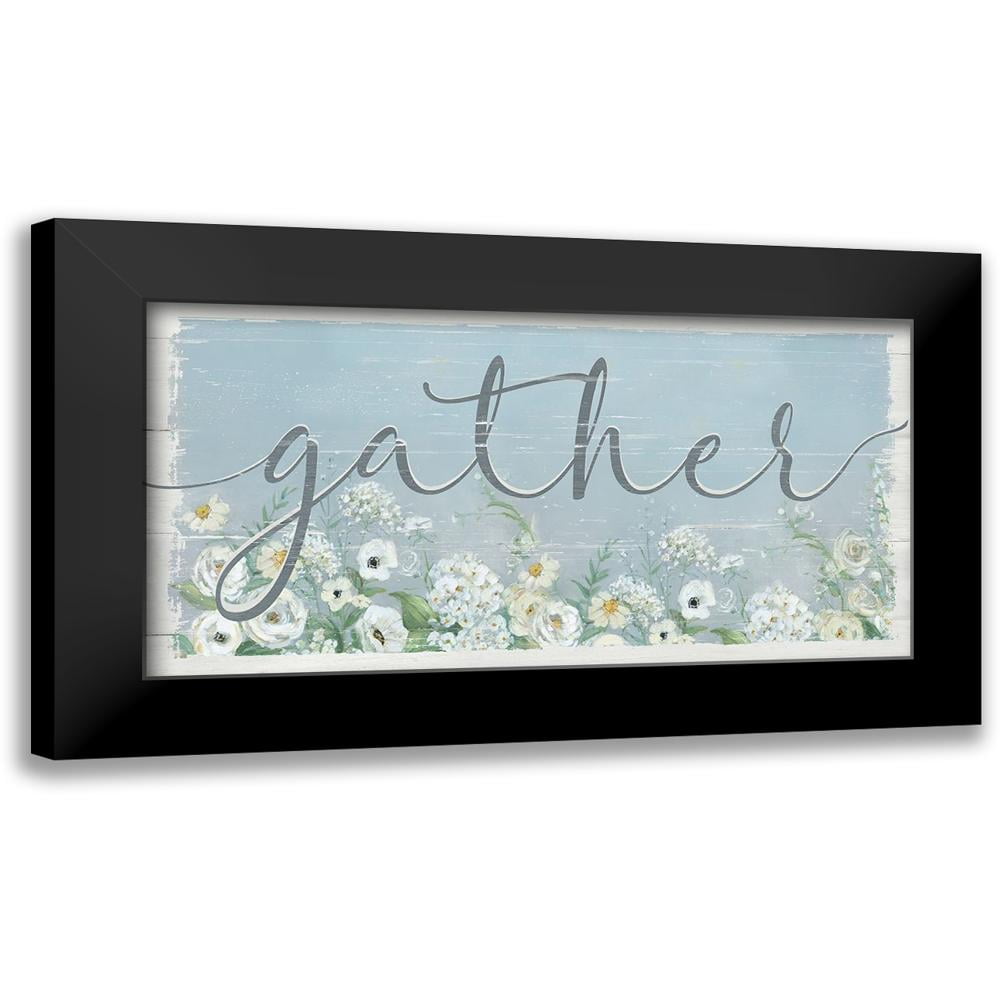 Swatland, Sally 18x11 Black Modern Framed Museum Art Print Titled - Gather Garden - Walmart.com