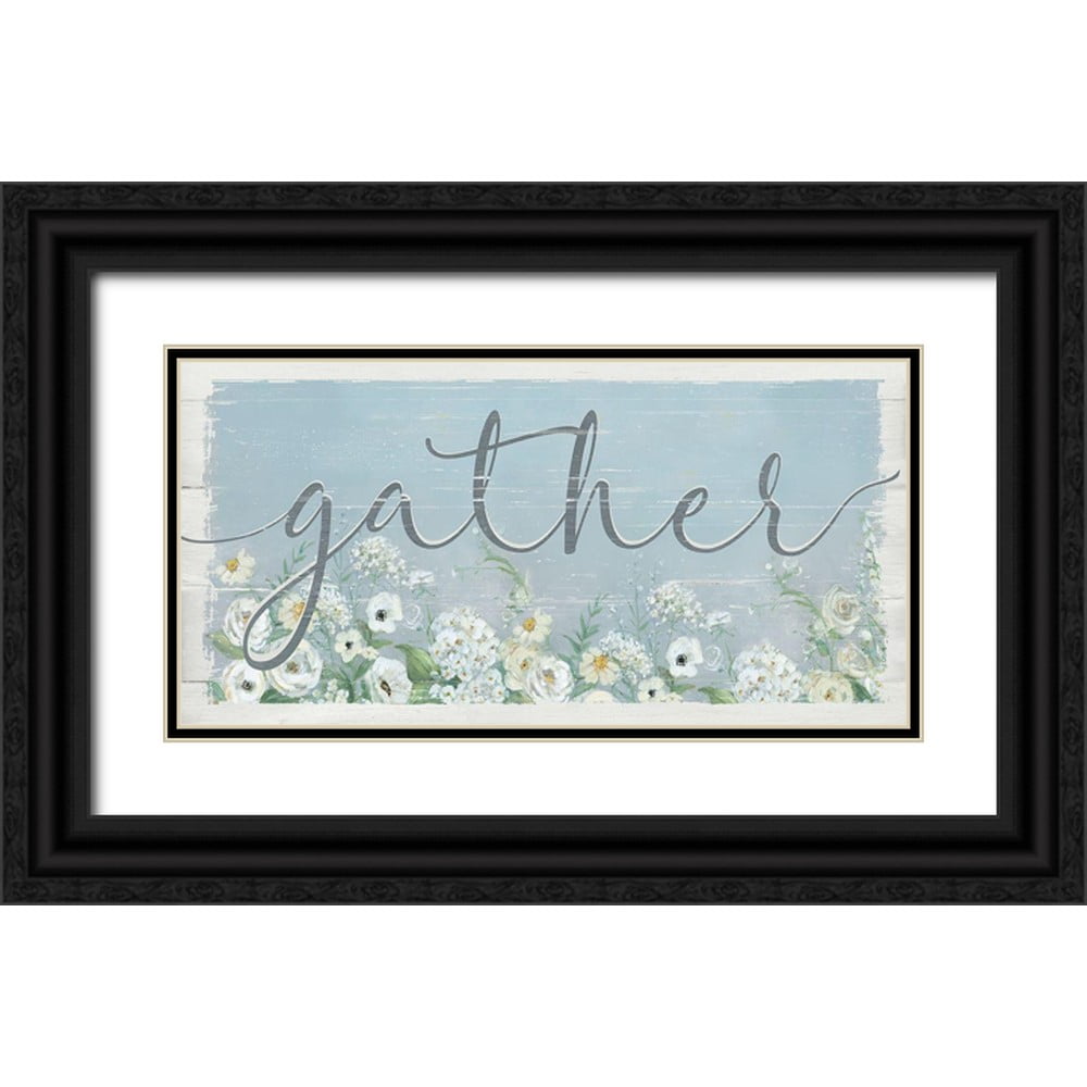 Swatland, Sally 18x11 Black Ornate Wood Framed with Double Matting Museum Art Print Titled ...