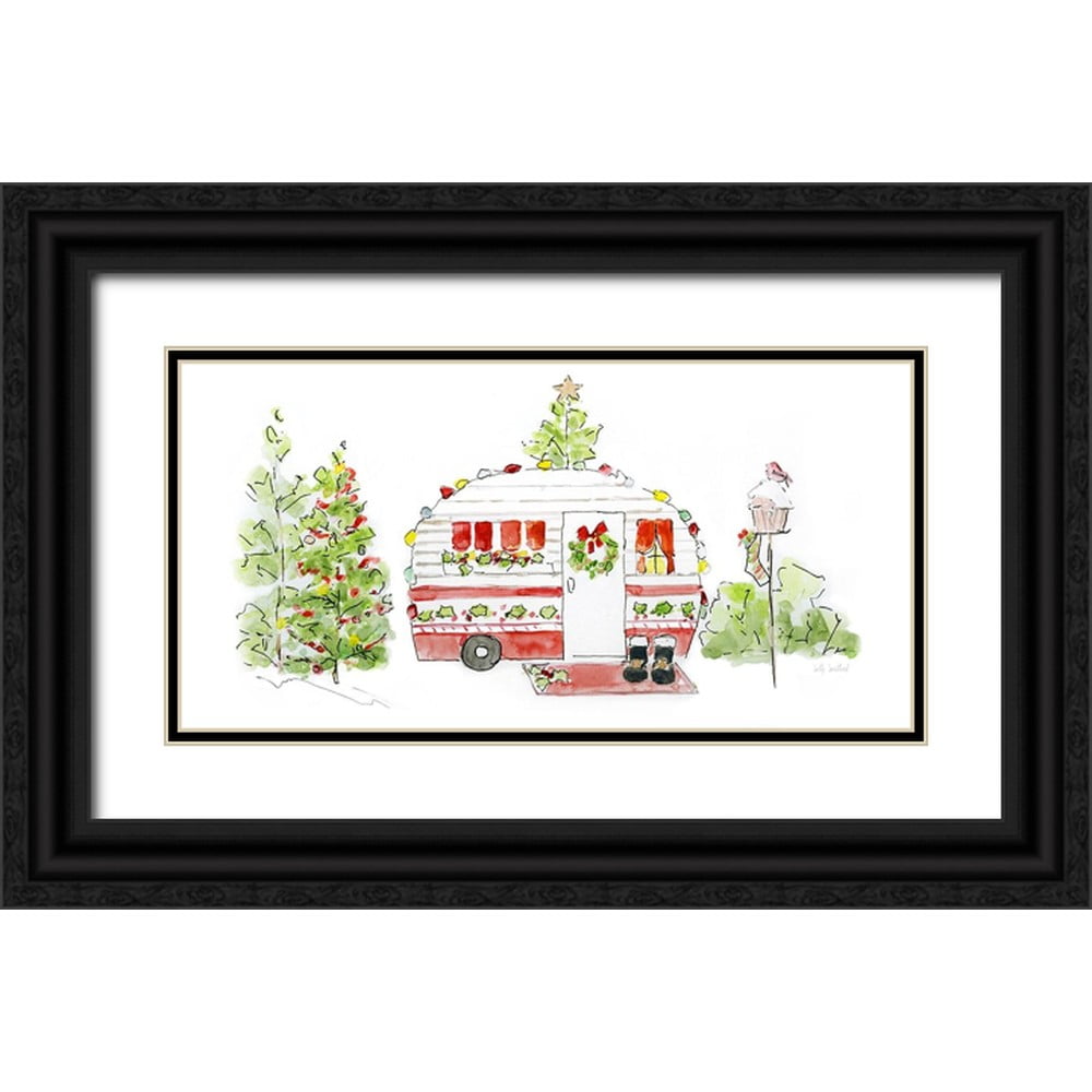 Swatland, Sally 18x11 Black Ornate Wood Framed with Double Matting Museum Art Print Titled ...