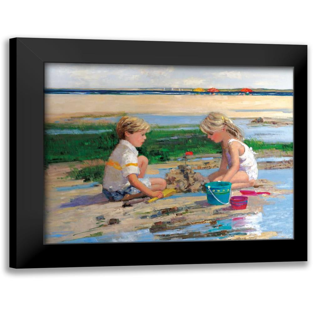 Swatland, Sally 18x15 Black Modern Framed Museum Art Print Titled ...
