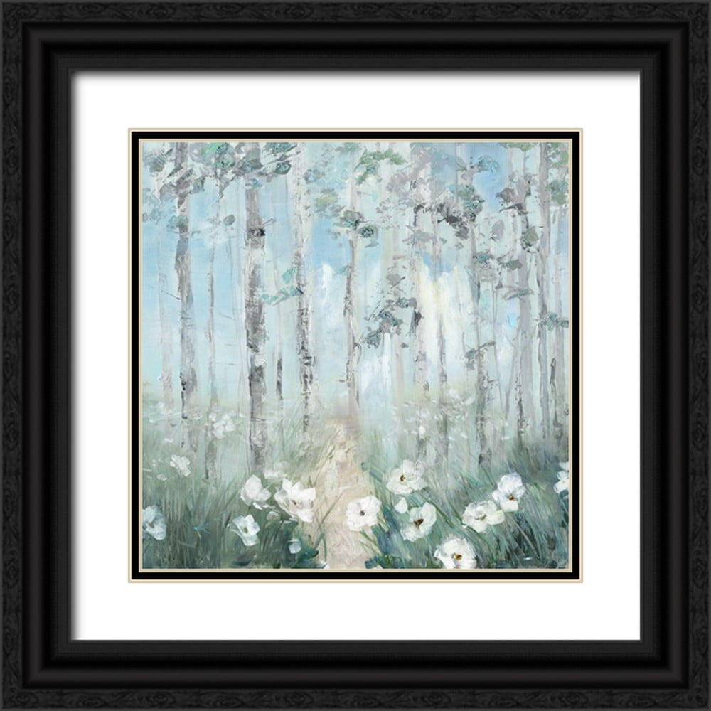 Swatland, Sally 20x20 Black Ornate Wood Framed with Double Matting Museum Art Print Titled ...