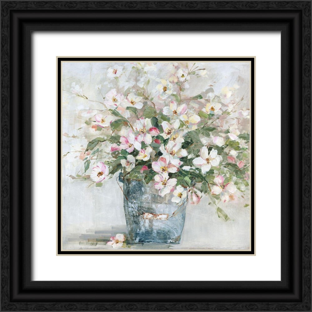 Swatland, Sally 20x20 Black Ornate Wood Framed with Double Matting Museum Art Print Titled ...