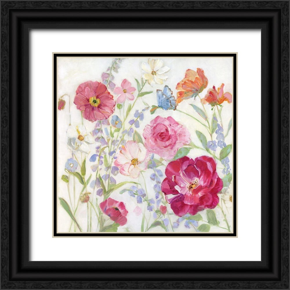 Swatland, Sally 20x20 Black Ornate Wood Framed with Double Matting Museum Art Print Titled ...