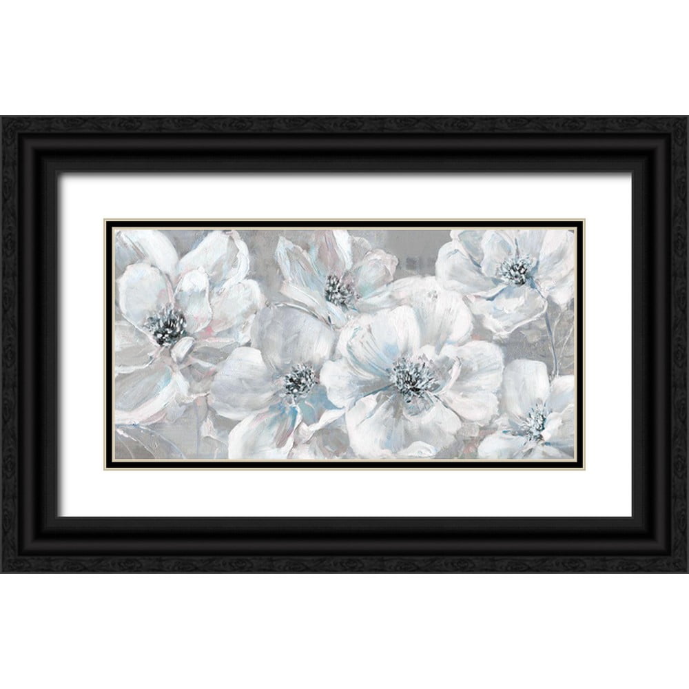 Swatland, Sally 24x14 Black Ornate Wood Framed with Double Matting Museum Art Print Titled ...