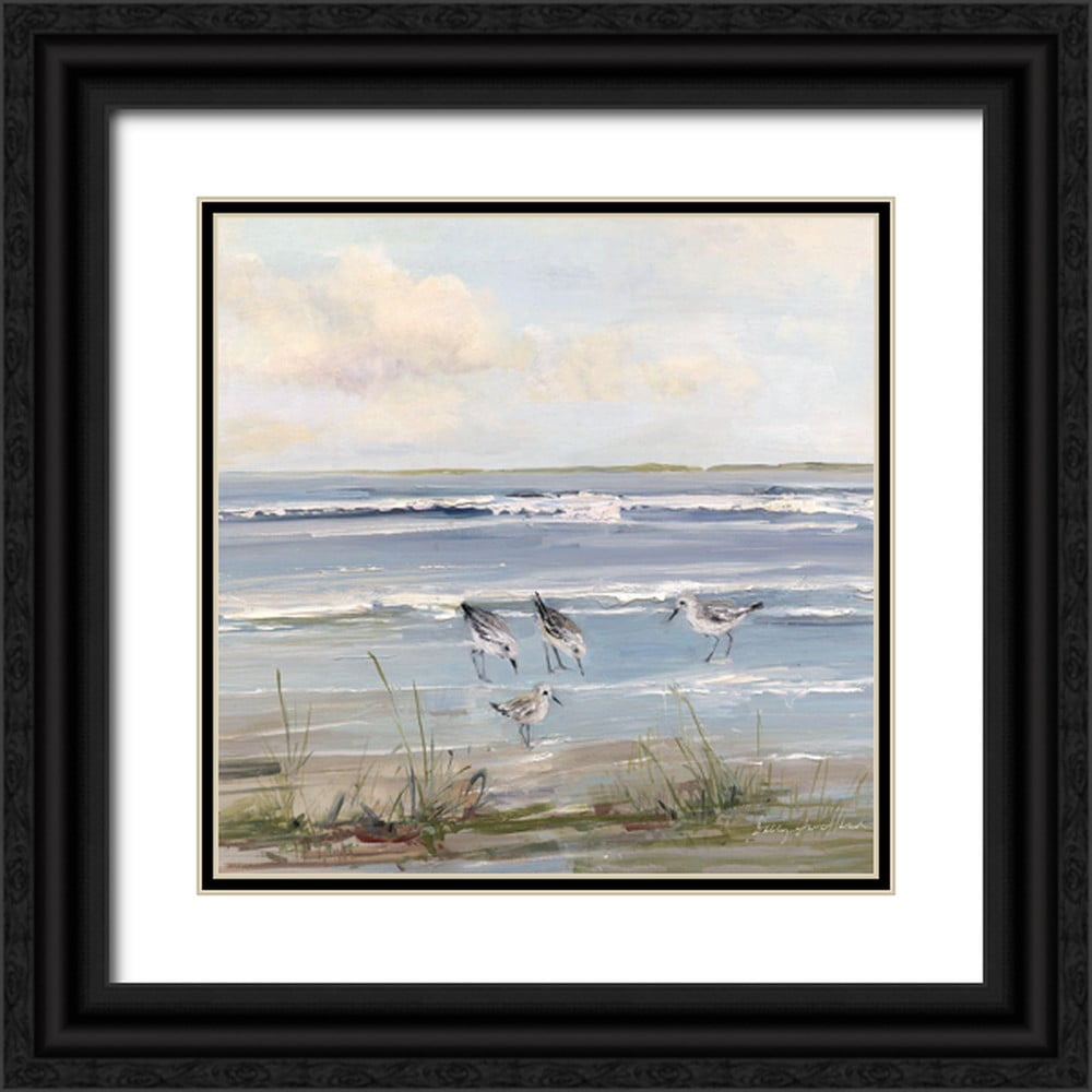 Swatland, Sally 26x26 Black Ornate Wood Framed with Double Matting Museum Art Print Titled ...