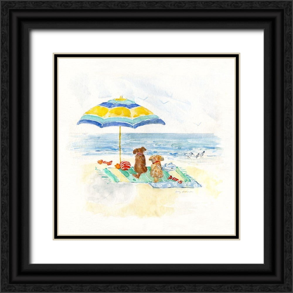Swatland, Sally 26x26 Black Ornate Wood Framed with Double Matting ...