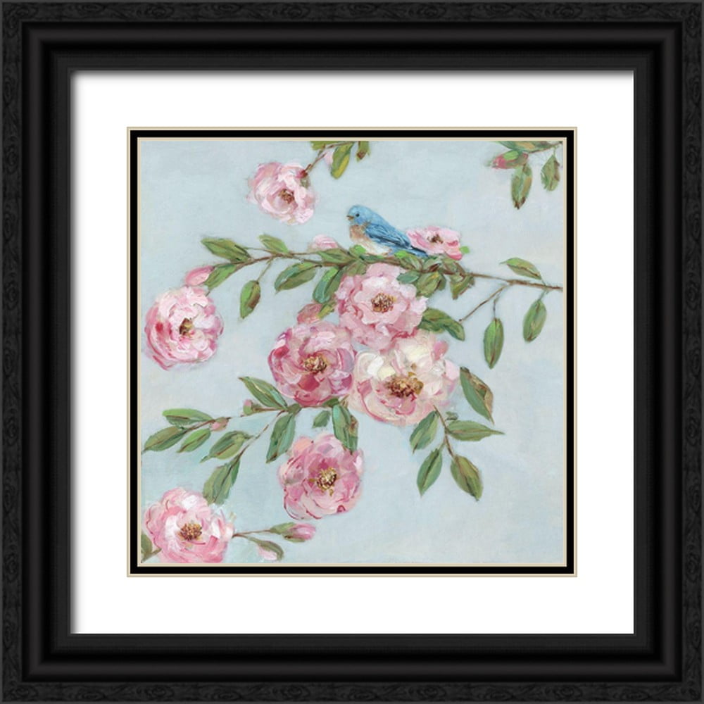 Swatland, Sally 26x26 Black Ornate Wood Framed with Double Matting Museum Art Print Titled ...