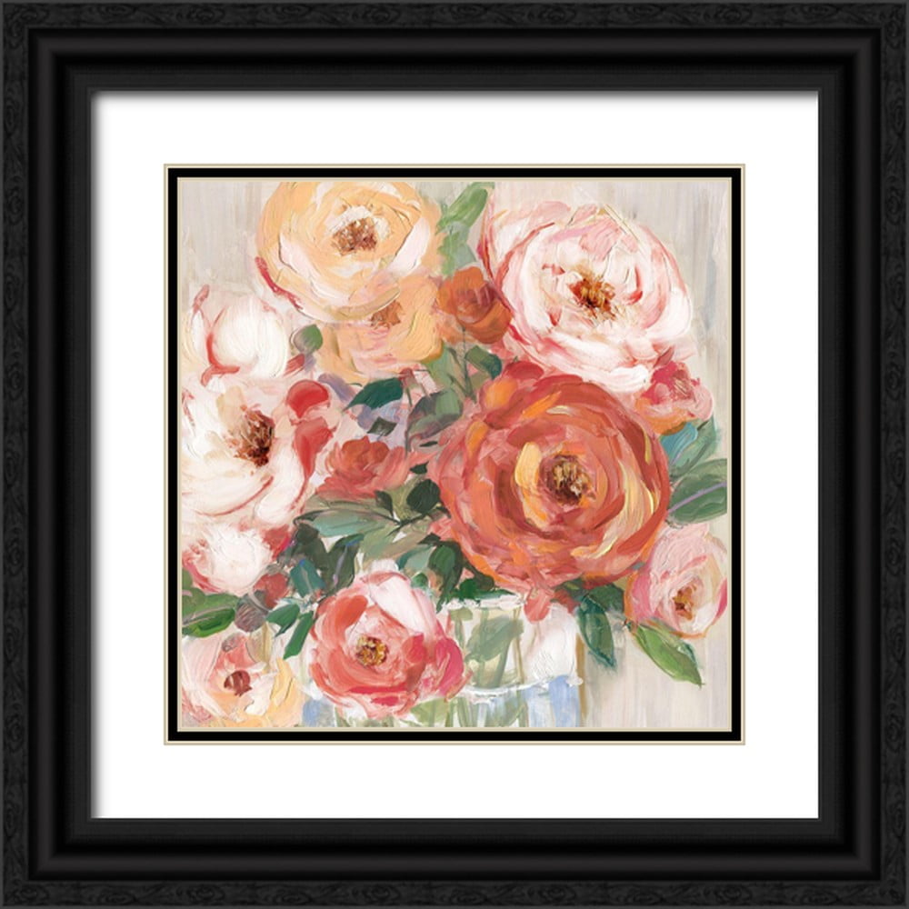 Swatland, Sally 26x26 Black Ornate Wood Framed with Double Matting Museum Art Print Titled ...