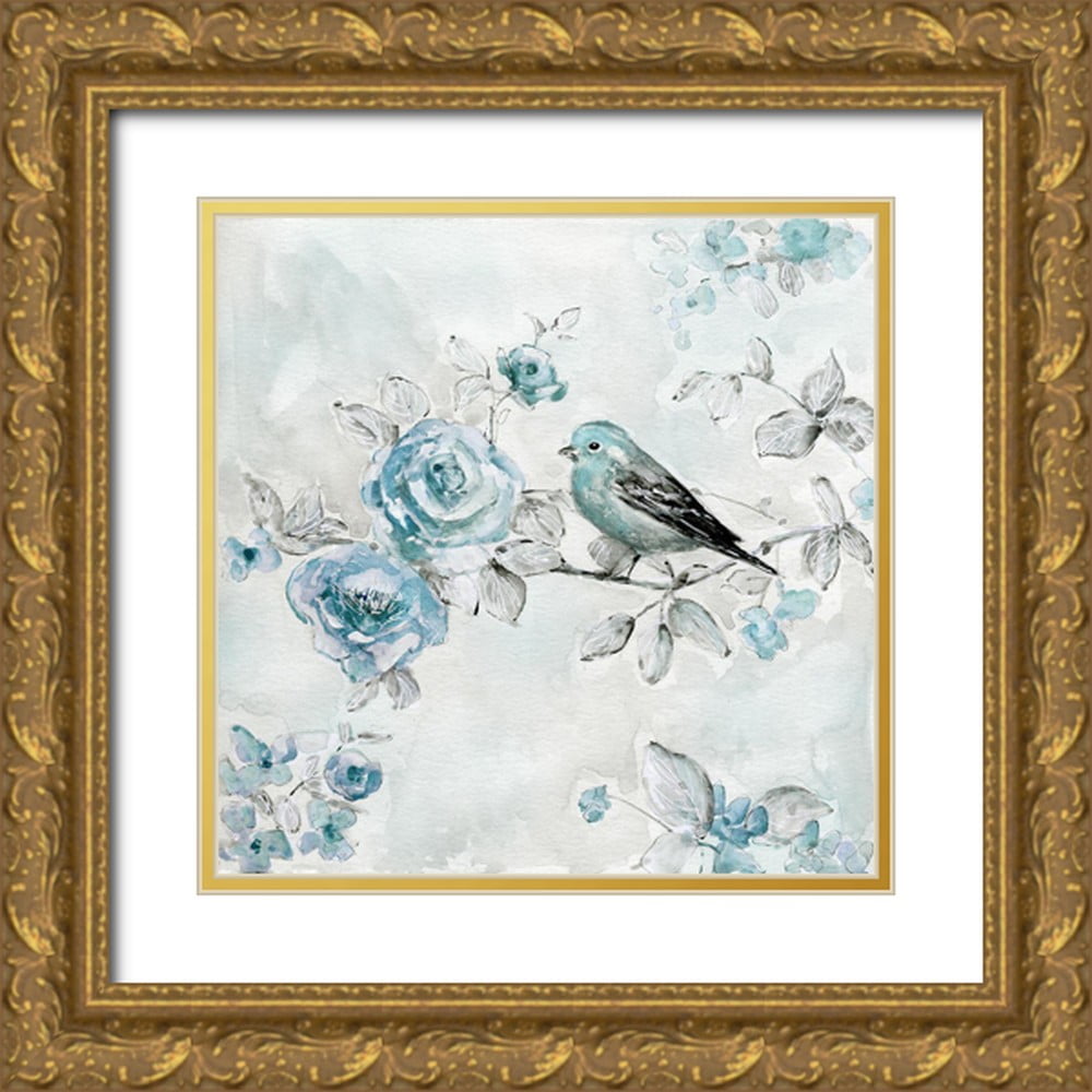 Swatland, Sally 26x26 Gold Ornate Wood Framed with Double Matting ...