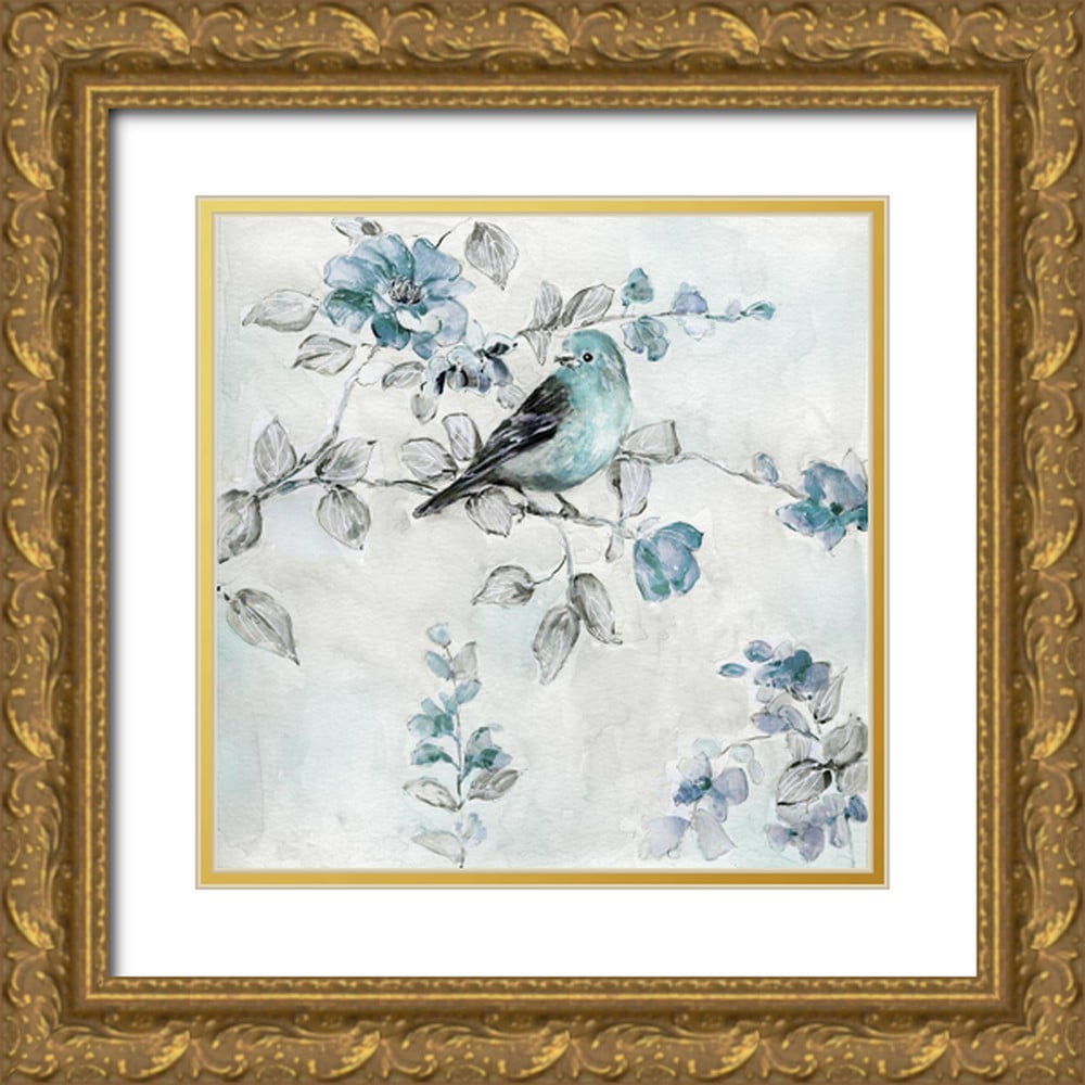 Swatland, Sally 26x26 Gold Ornate Wood Framed with Double Matting ...