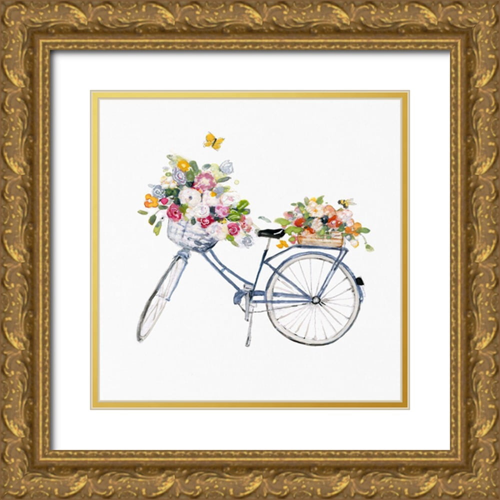Swatland, Sally 26x26 Gold Ornate Wood Framed with Double Matting ...