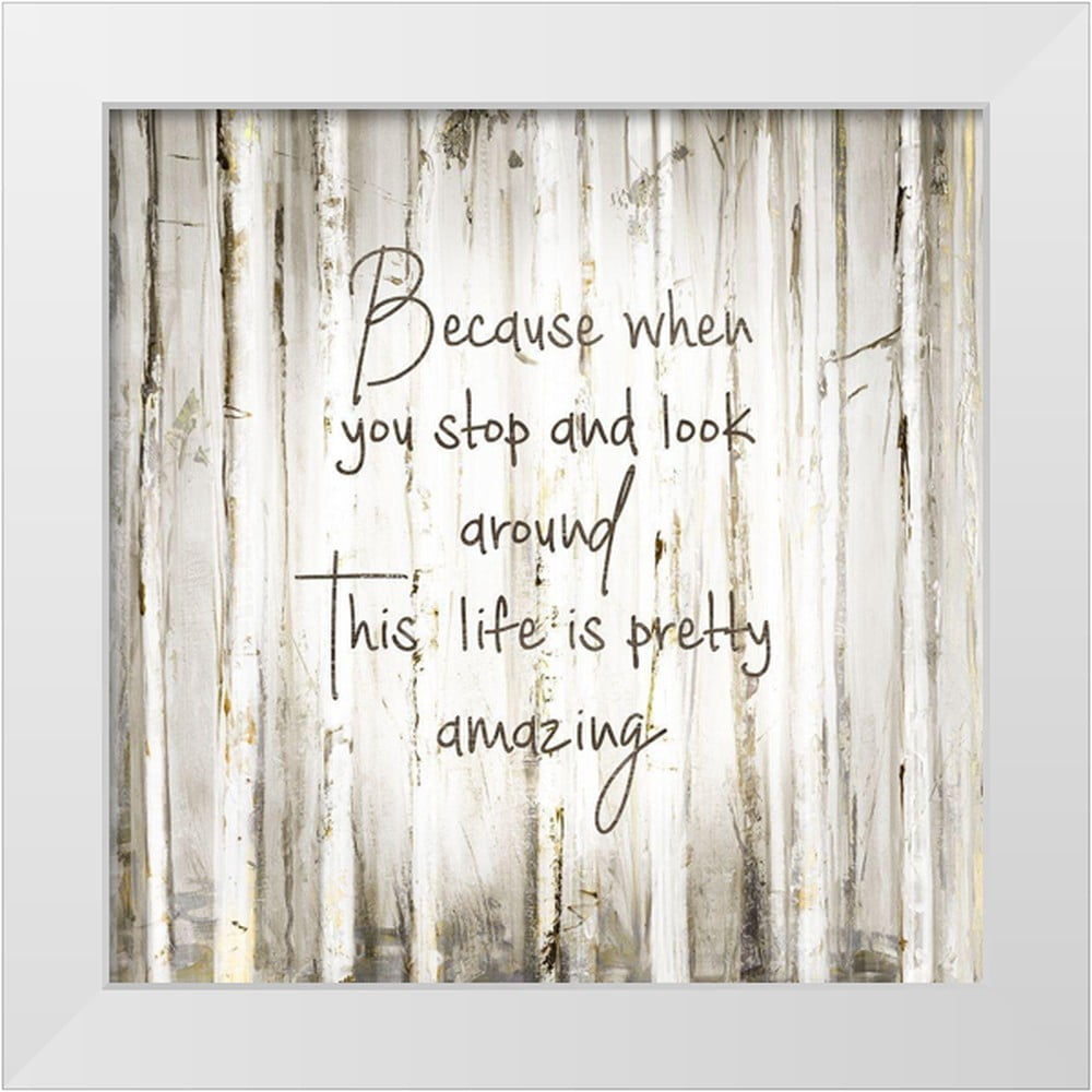 Swatland, Sally 26x26 White Modern Wood Framed Museum Art Print Titled ...
