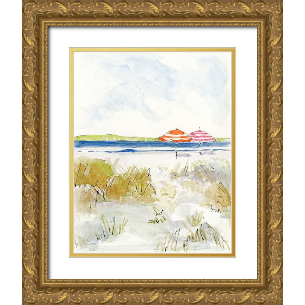 Swatland, Sally 26x32 Gold Ornate Wood Framed with Double Matting Museum Art Print Titled ...
