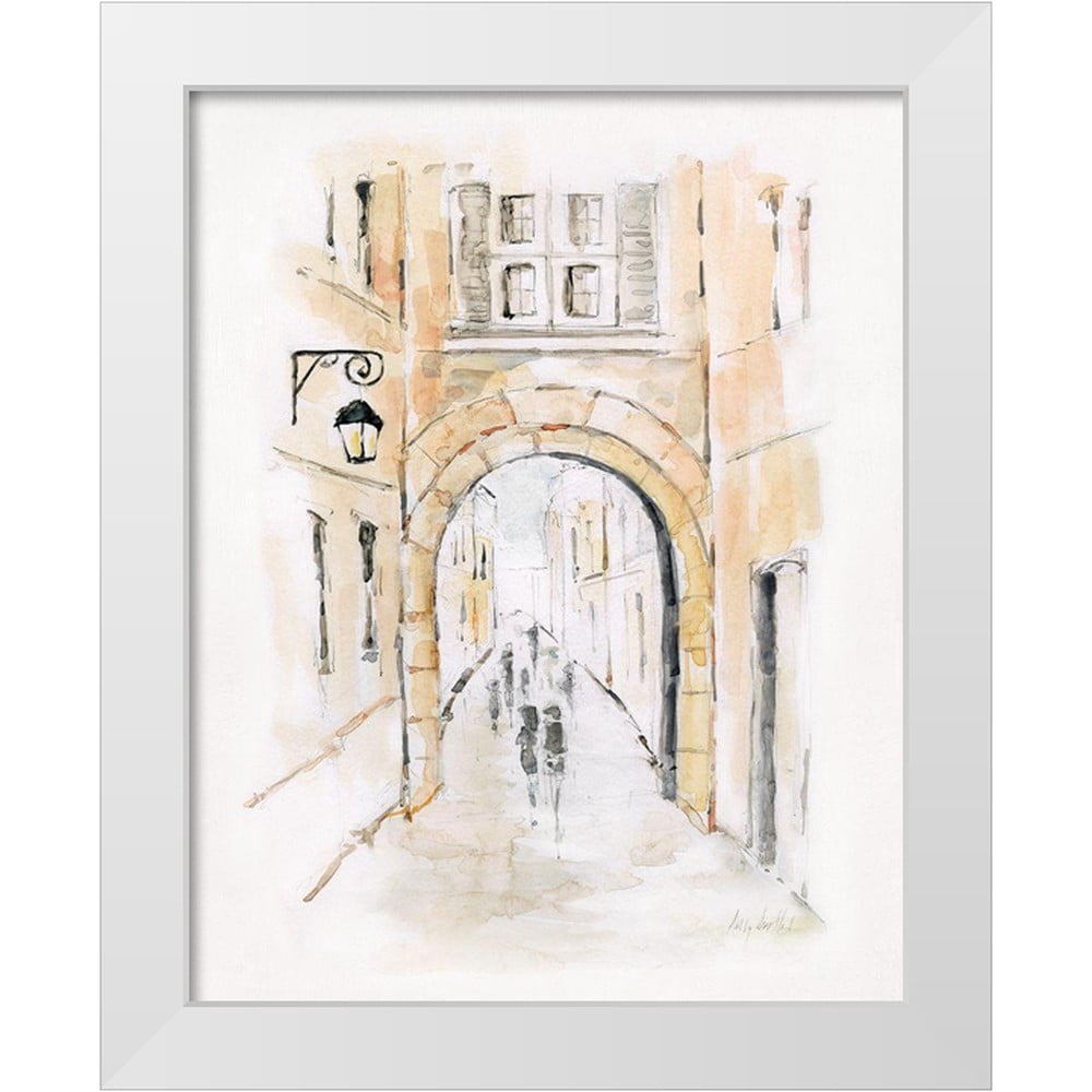 Swatland, Sally 26x32 White Modern Wood Framed Museum Art Print Titled ...
