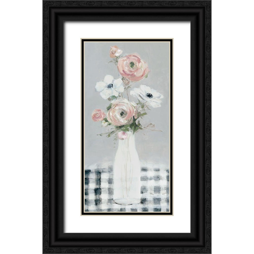 Swatland, Sally 9x14 Black Ornate Wood Framed with Double Matting Museum Art Print Titled ...