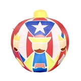 Swatow PR Inflatable 4ft Three Kings with PR Flag Indoor and Outdoor ...