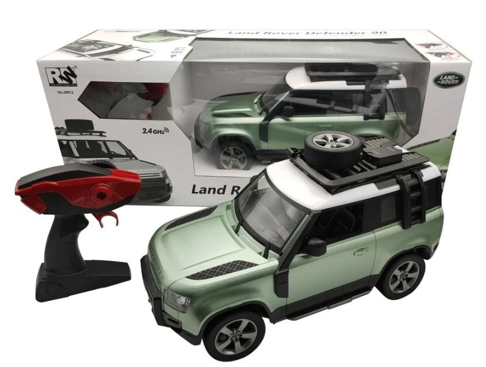 Radio Control Car 1:12 Scale Land Rover Defender Green - Walmart.com