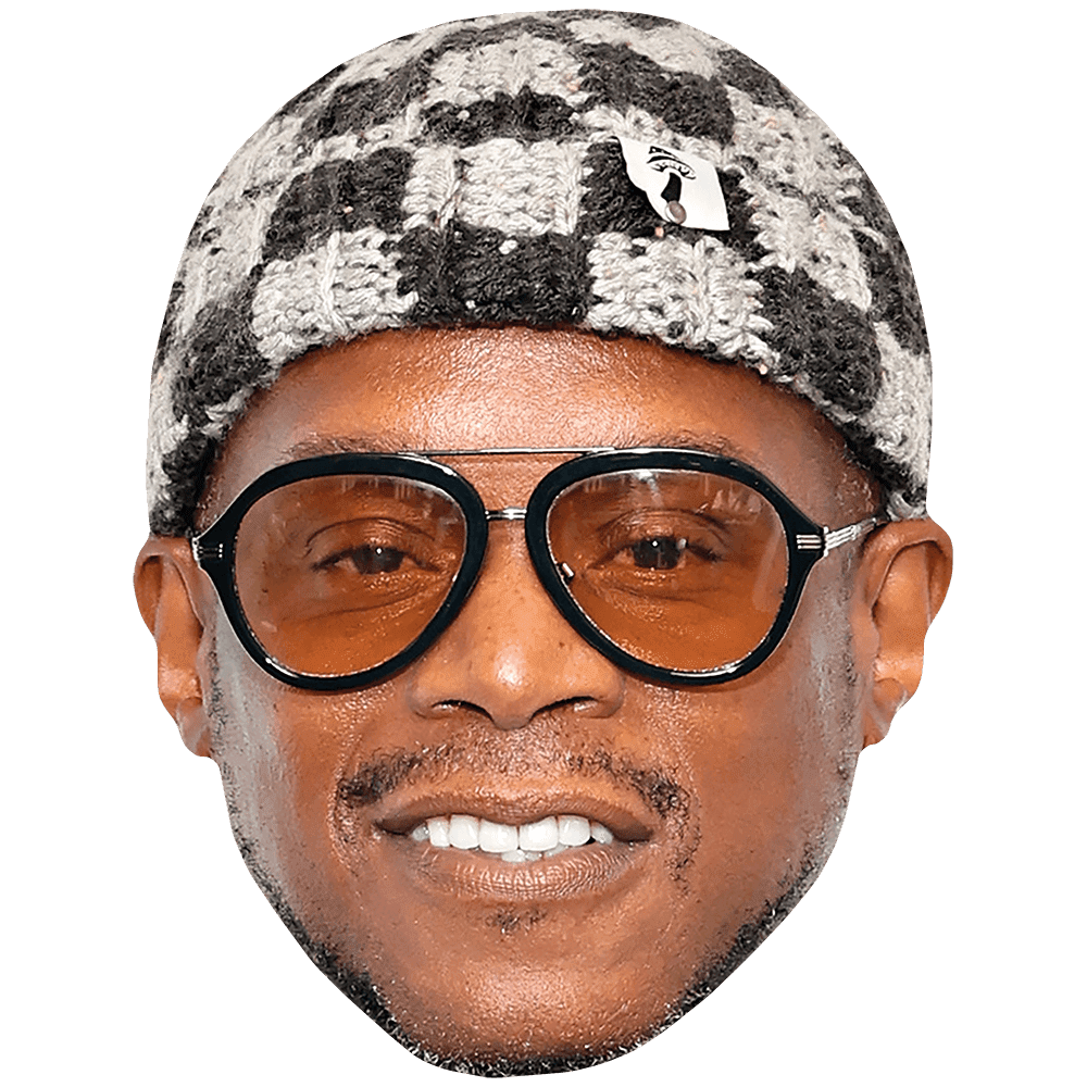 Sway Calloway (Glasses) Celebrity Mask, Flat Card Face, Fancy Dress ...