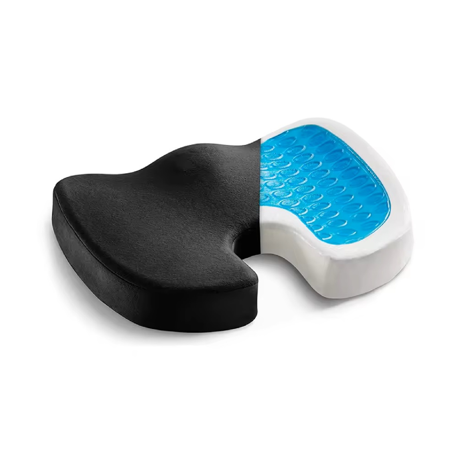 Tektrum Orthopedic Memory Foam Seat Cushion for Back Pain, Sciatica ...