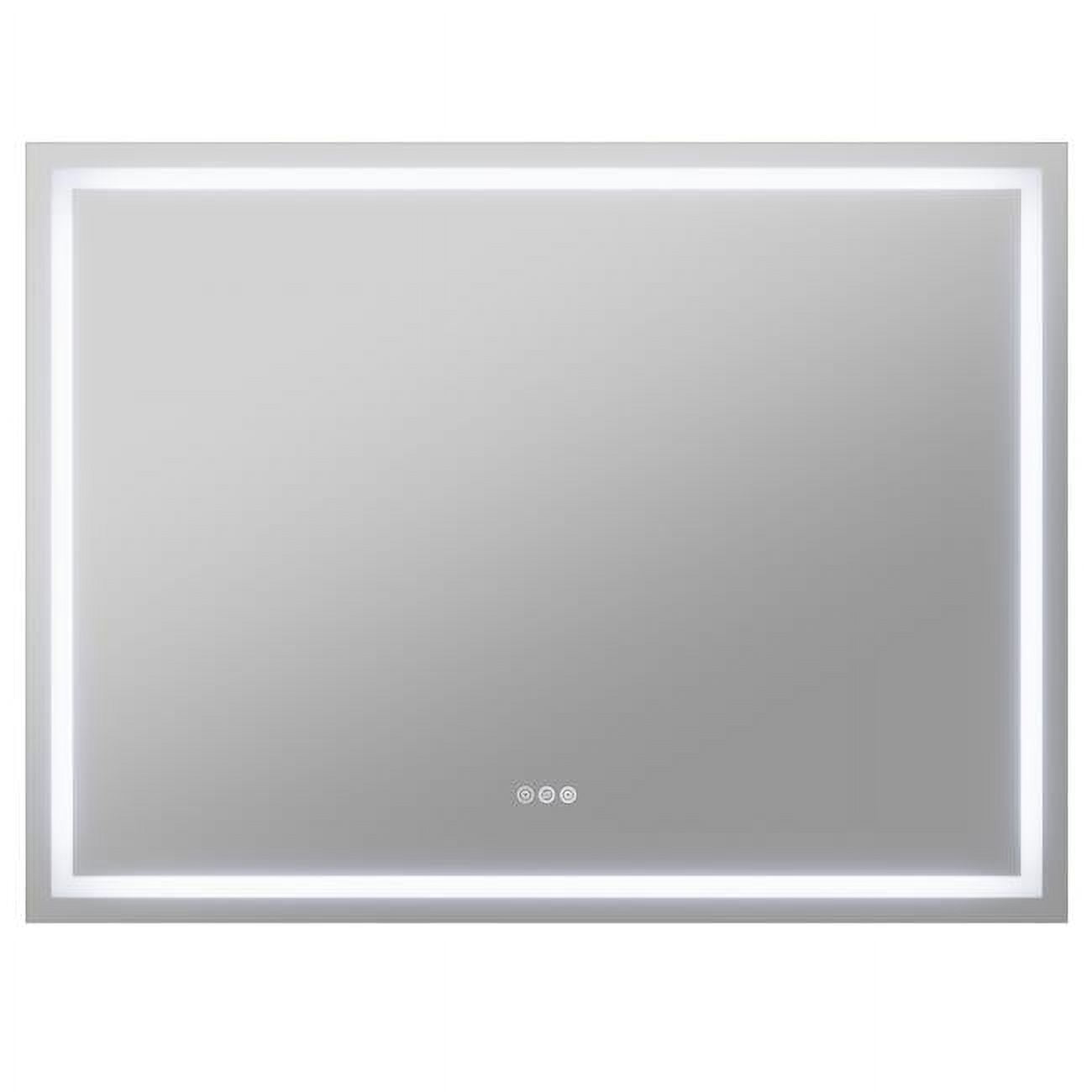 Swcorp 36 x 48 in. Anzzi Frameless LED Front & Back Light Bathroom ...