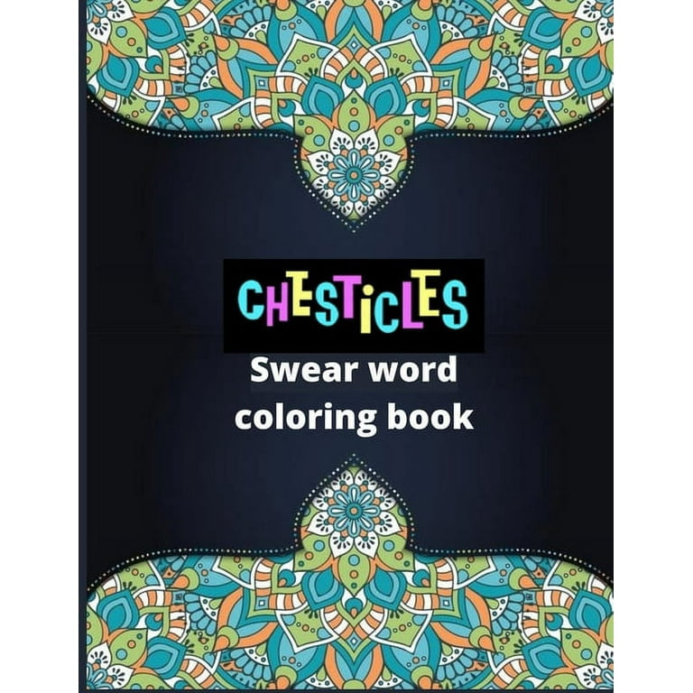 adult curse word coloring book