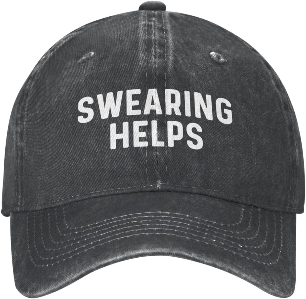 Swearing Helps Cap Women Dad Hat Adjustable Hat - Walmart.com