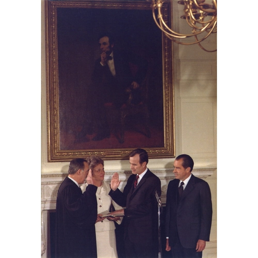Swearing In Ceremony Of George H.W. Bush As A U.S. Representative To ...