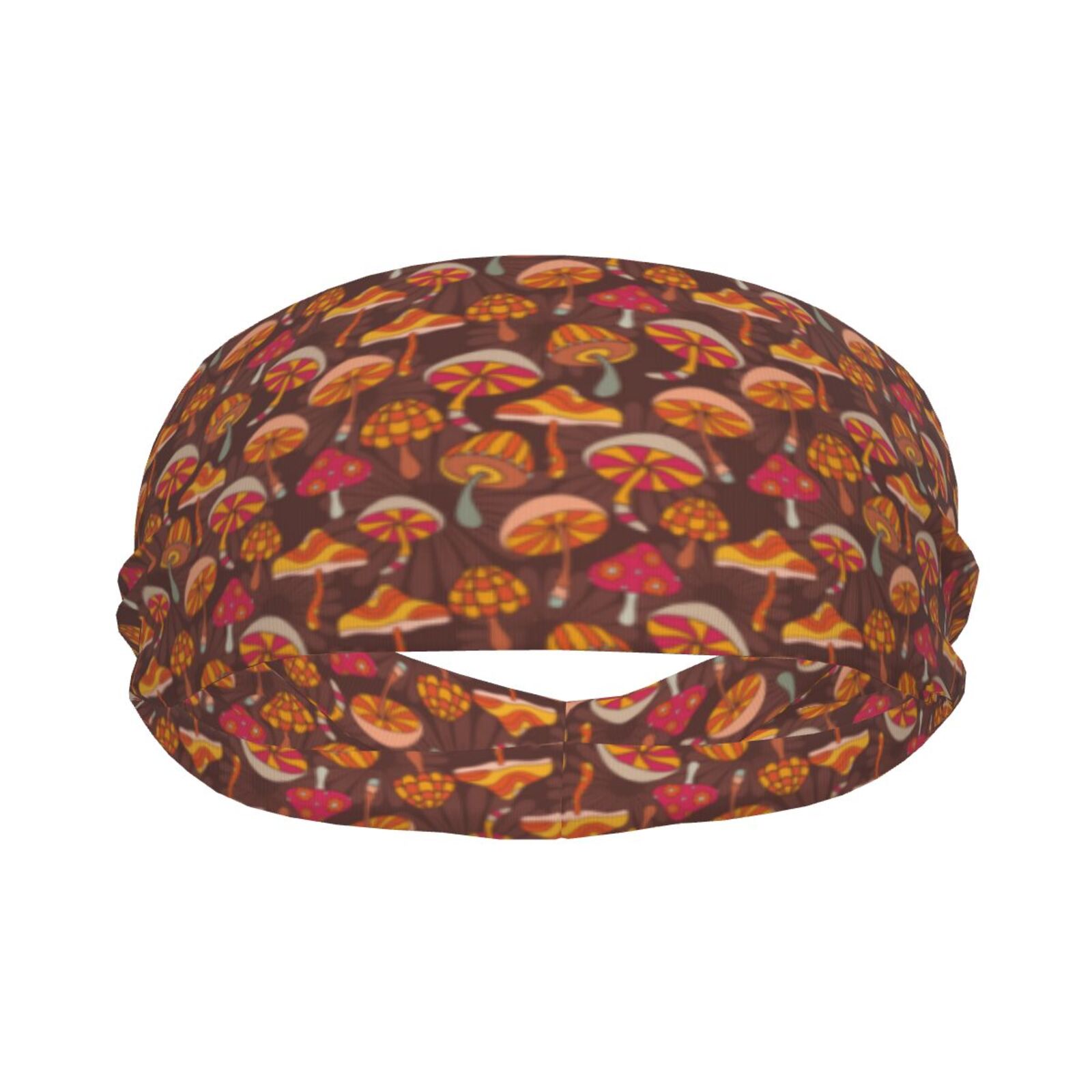Sweat Bands Headbands Men Women, Retro cartoon Mushrooms Moisture ...