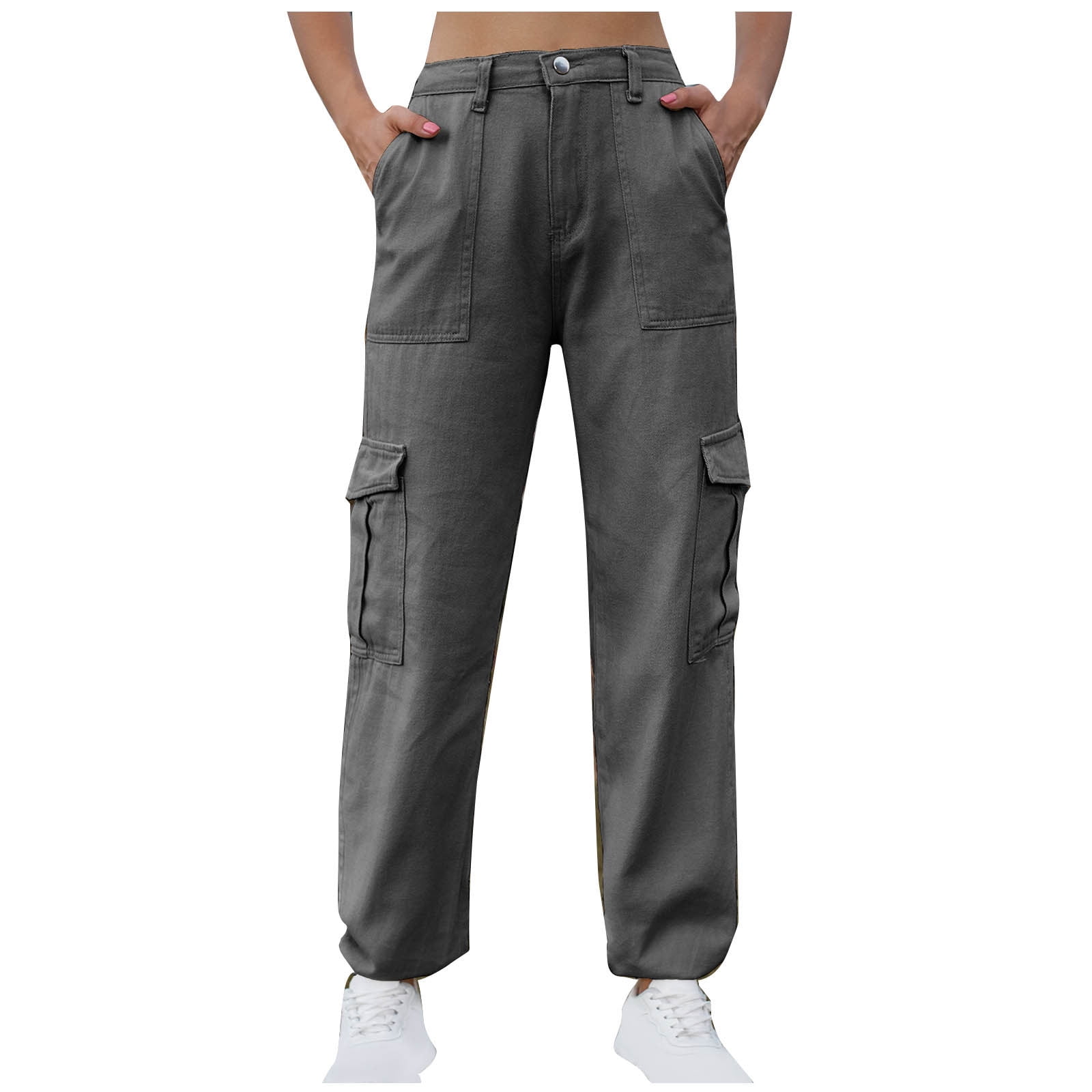 Sweat Pants That Look like Jeans Womens Cargo Denim Jeans High Waisted ...