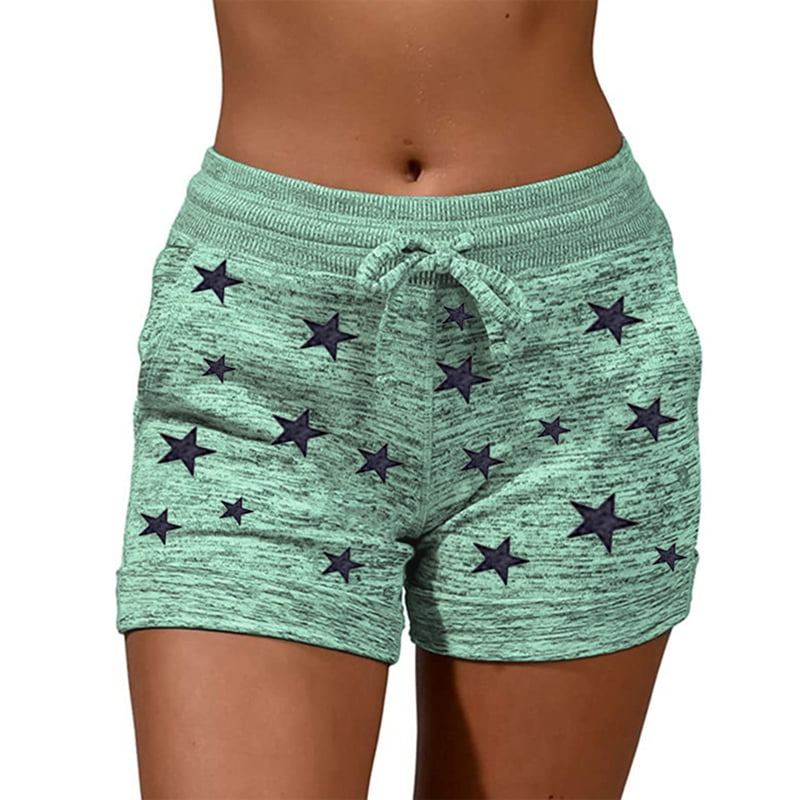 Sweat Shorts Women's Comfy Athletic Shorts High Waisted Workout Running ...