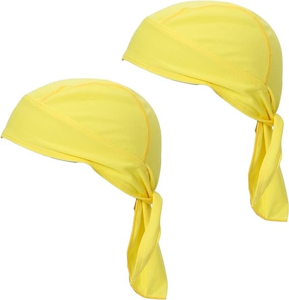Sweat-Wicking Head Wrap Dew Rag Skull Cap Quick-Drying Helmet Liner ...