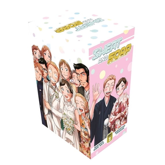 Sweat and Soap Manga Collection: Deluxe Box Set 2, Books 7-11 ...