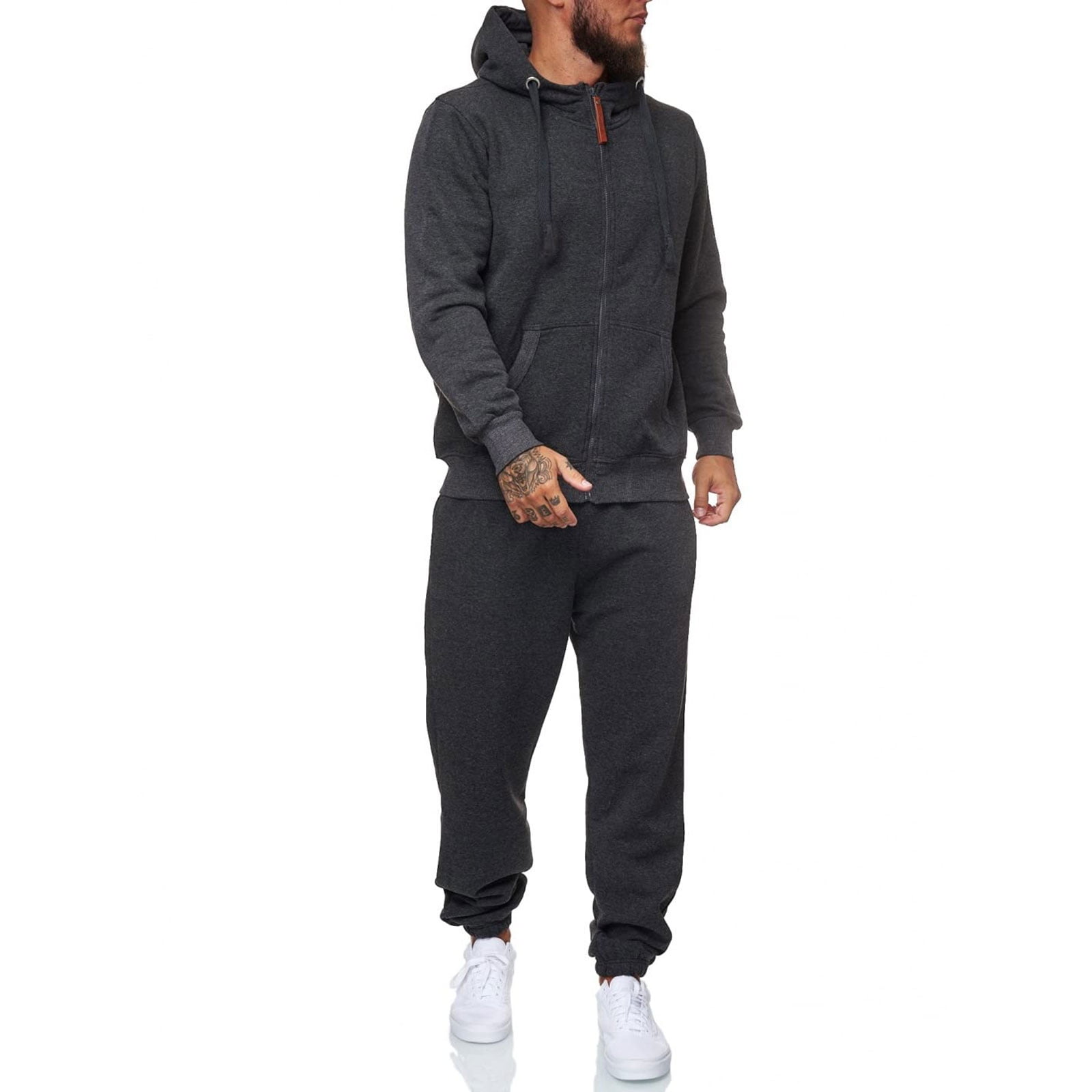 Sweat suits men Tracksuits 2 Piece sets Athletic Jogging suits Casual ...