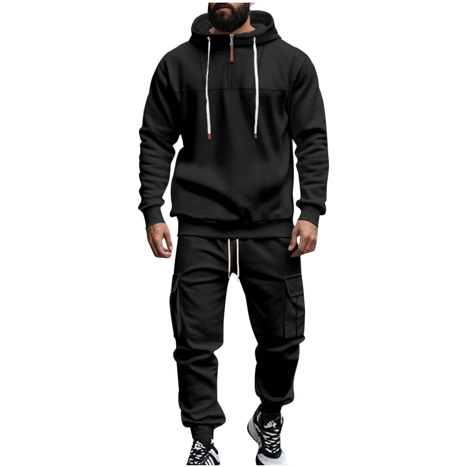 Sweat suits men Tracksuits 2 Piece sets Athletic Jogging suits Casual ...