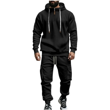 KingSize Men's Big & Tall Colorblock Velour Tracksuit - Walmart.com