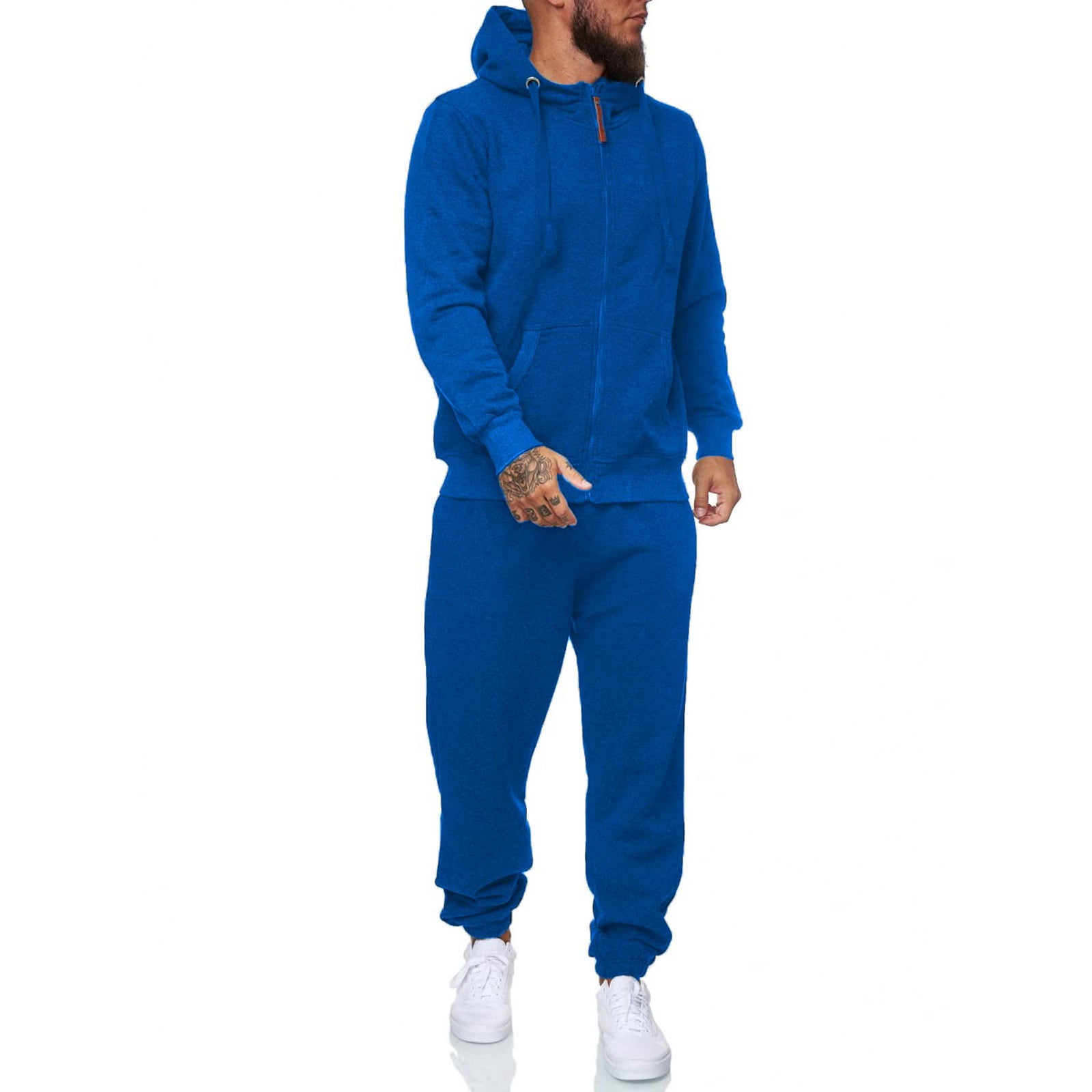 Sweat suits men Tracksuits 2 Piece sets Athletic Jogging suits Casual ...
