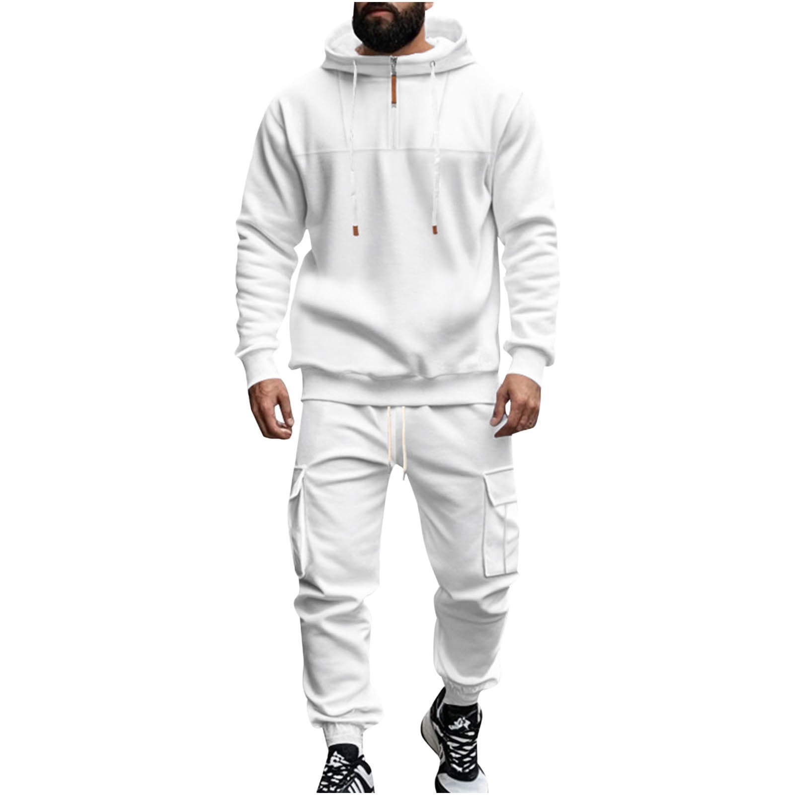 Sweat suits men Tracksuits 2 Piece sets Athletic Jogging suits Casual ...