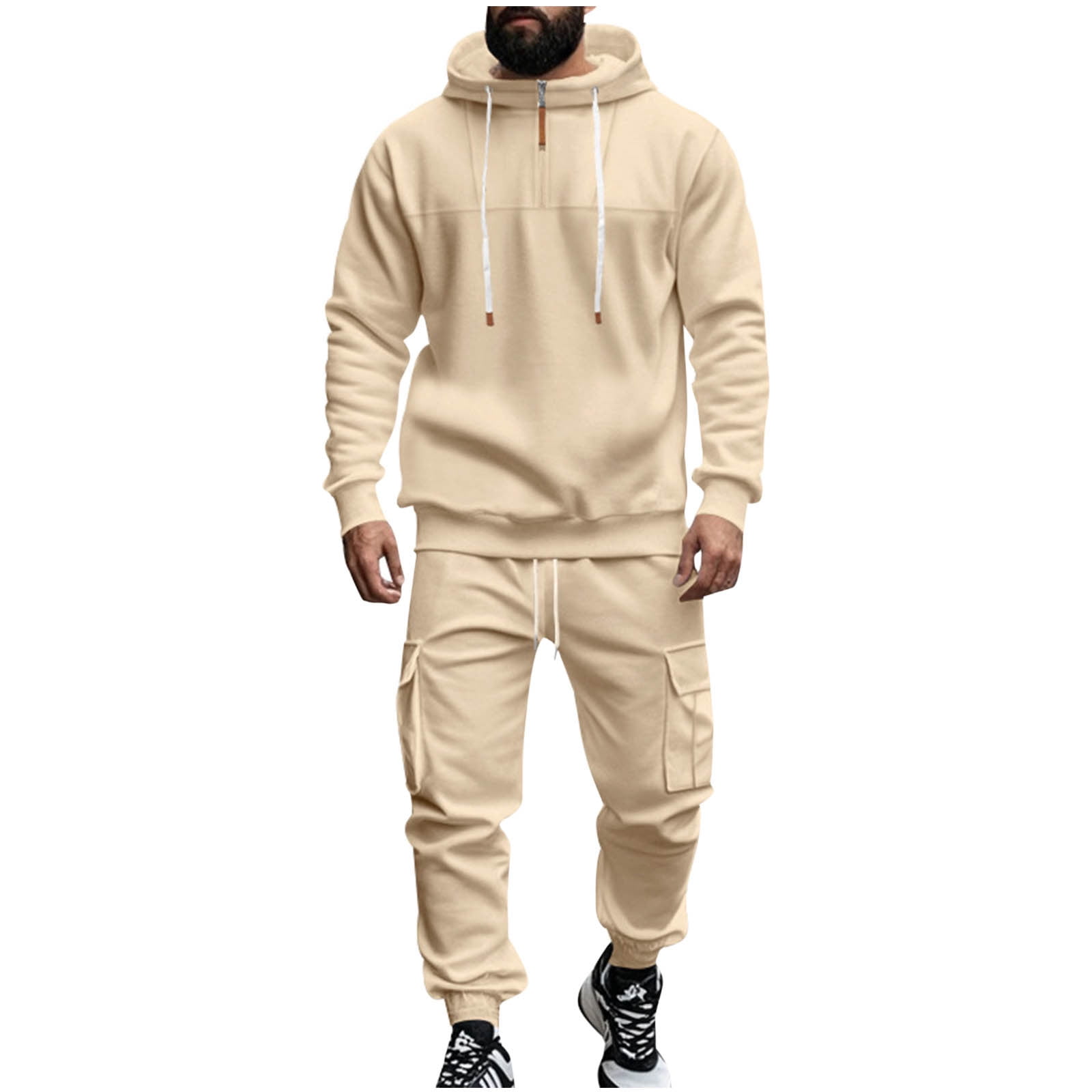 Sweat suits men Tracksuits 2 Piece sets Athletic Jogging suits Casual ...