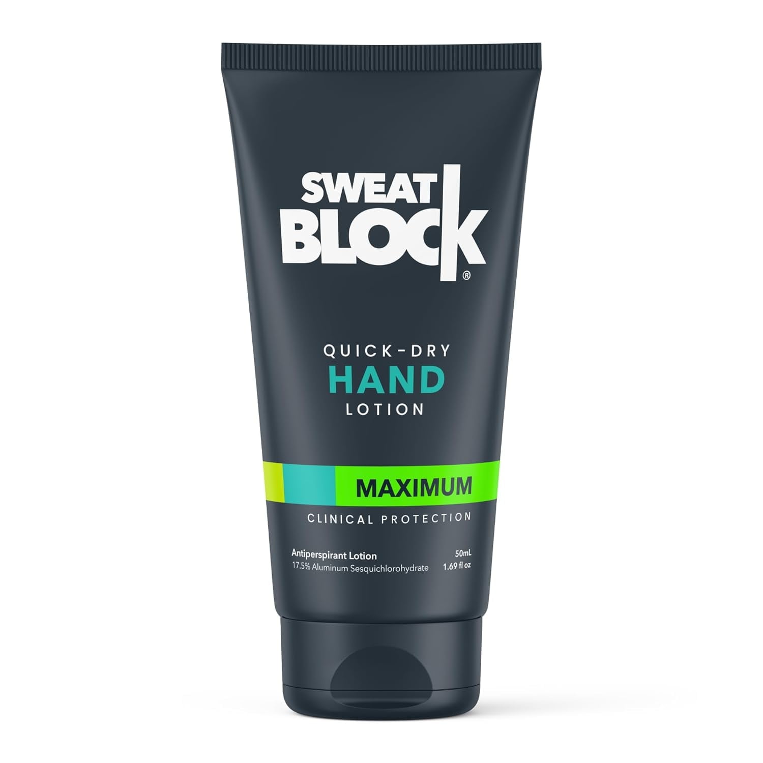SweatBlock Antiperspirant Hand Lotion for Dry Hands, Quick-Dry, 1.69 fl ...