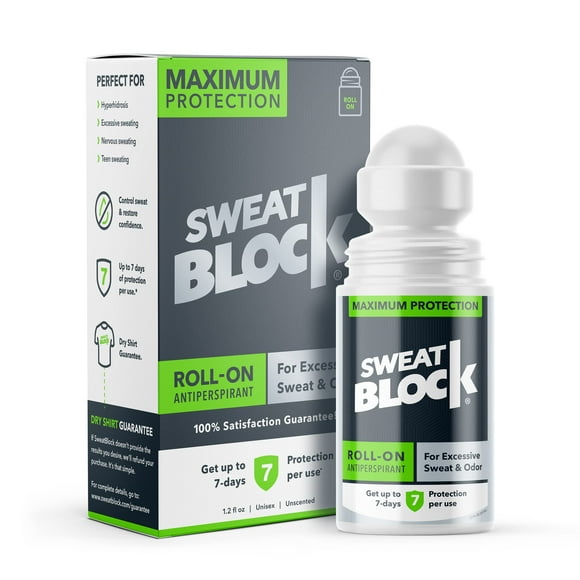 SweatBlock Deodorant & Antiperspirant | Walmart.com