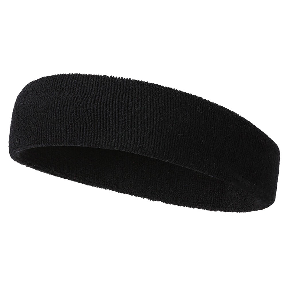Sweatbands Sports Headband for Men & Women - Moisture Wicking Athletic ...