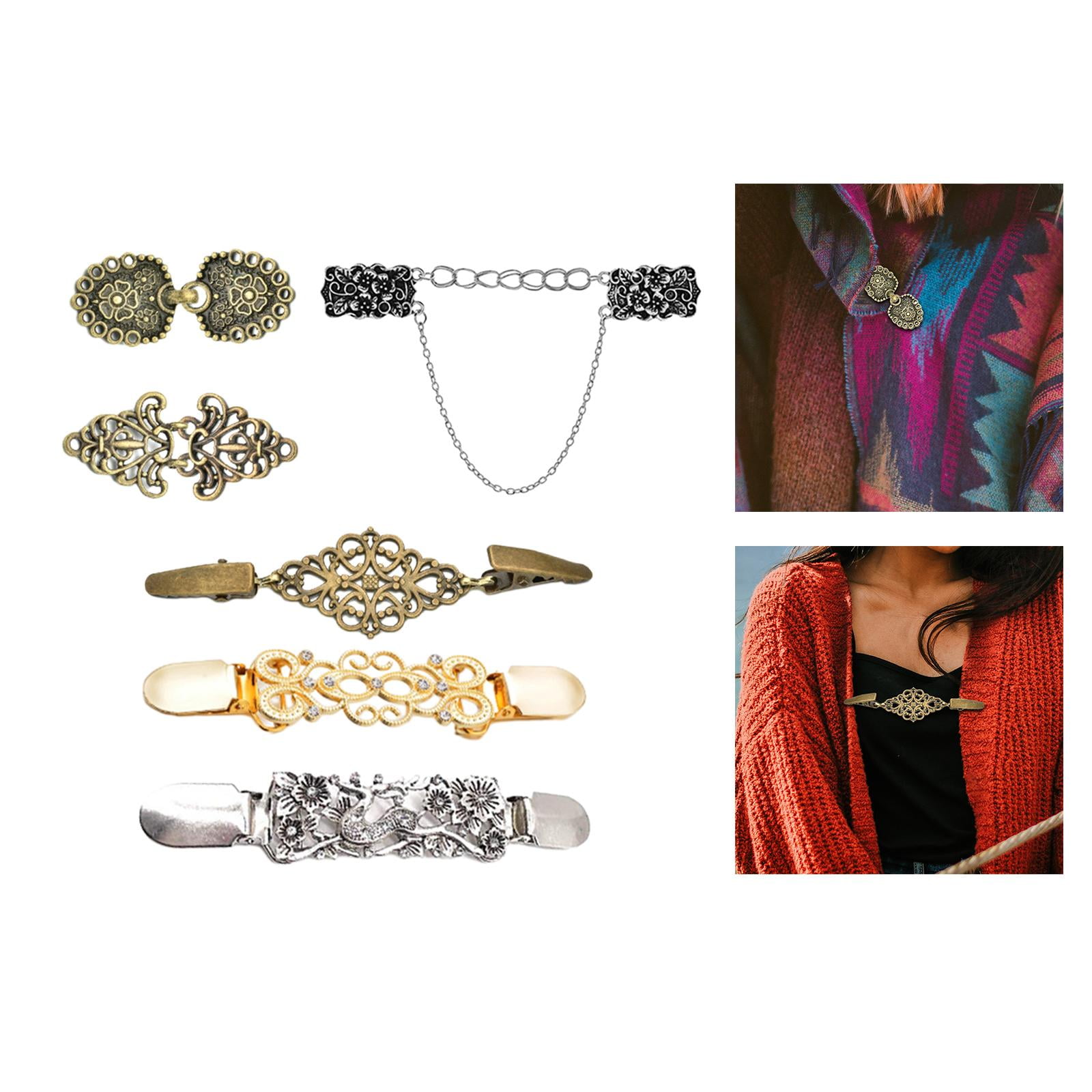 Sweater Brooch Clip,Sweater Brooch Clip Sweater Shawl Cardigan Clip ...