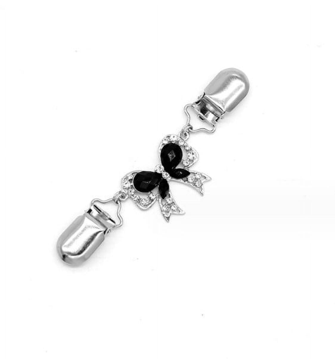 Sweater Clip Women Cardigan Clip Bow Fastener Clip Sweater Shawl Collar ...